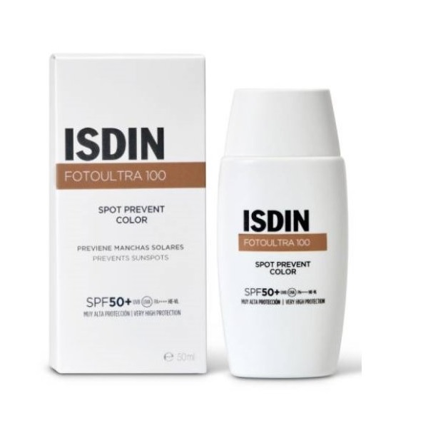 Isdin Fotoultra 100 Spot Prevent Color Spf 50 Crema 50 ml | Prezzo ...